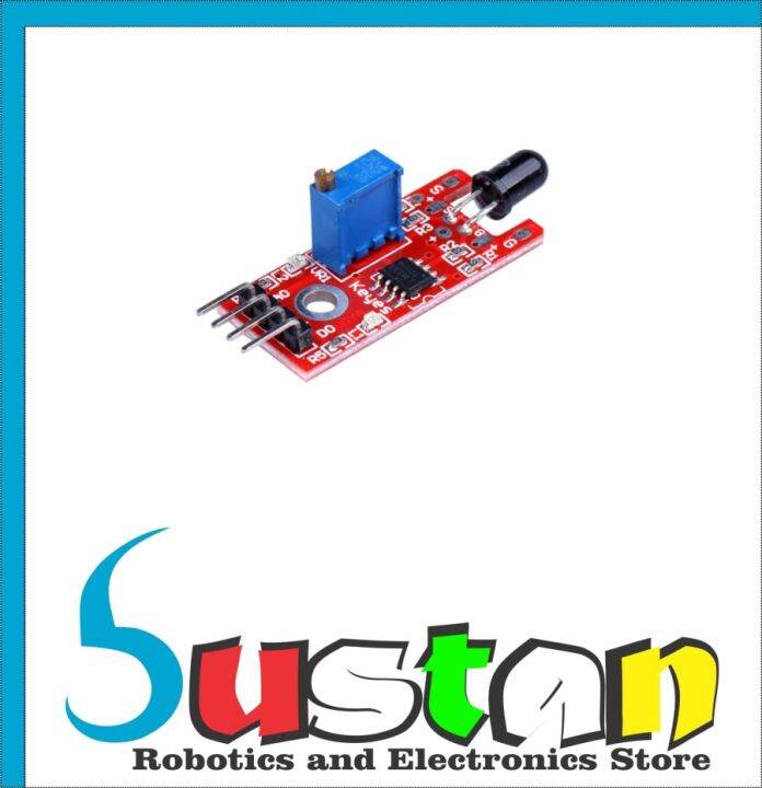 Ky 026 Ir Infrared Receiver Flame Detector Api Sensor Module Arduino Lazada Indonesia