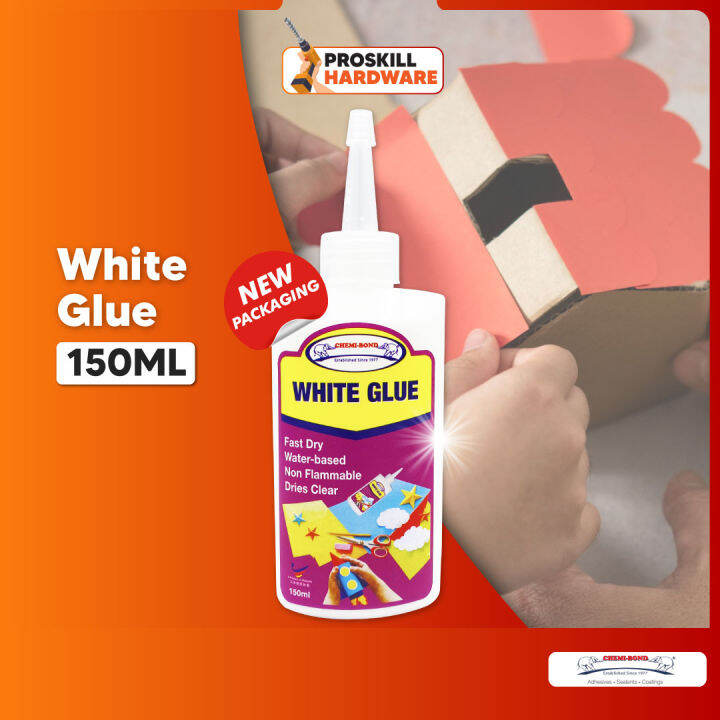 PROSKILL HARDWARE Chemibond White Glue Handicraft Glue Crafting Glue ...