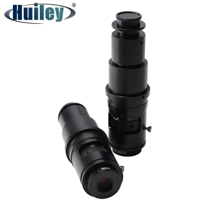 0.7X-5X Magnification Zoom C-Mount Objective Lens 120X 180X Depth of ...
