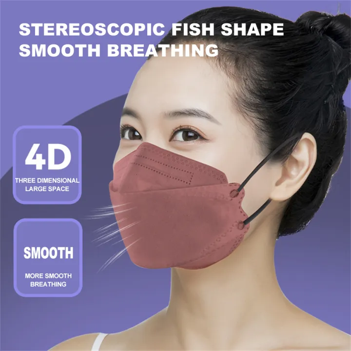 SMNUM 2022 Summer Thin Adult Disposable Mask 4 Layers Morandi Color ...