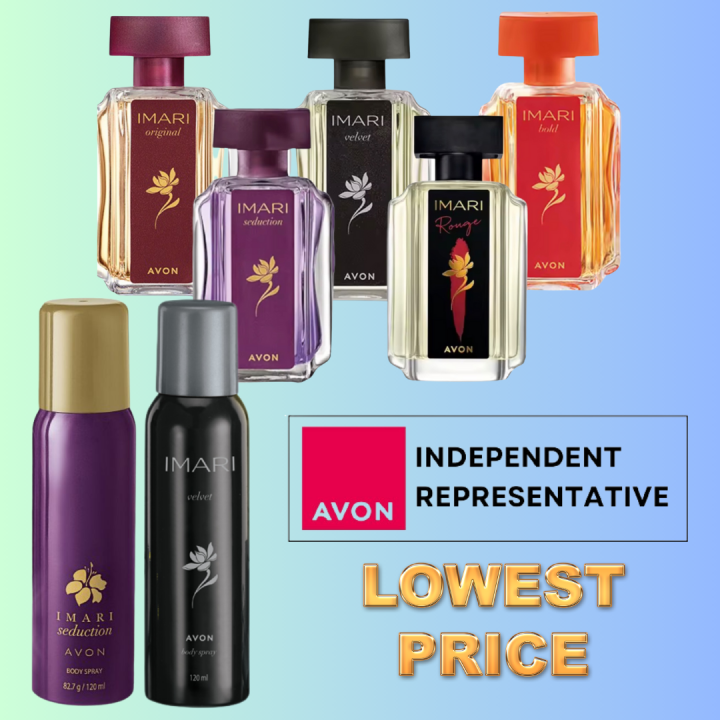 Avon Imari perfume Classic, Seduction, Velvet, Bold, Rouge | Lazada PH