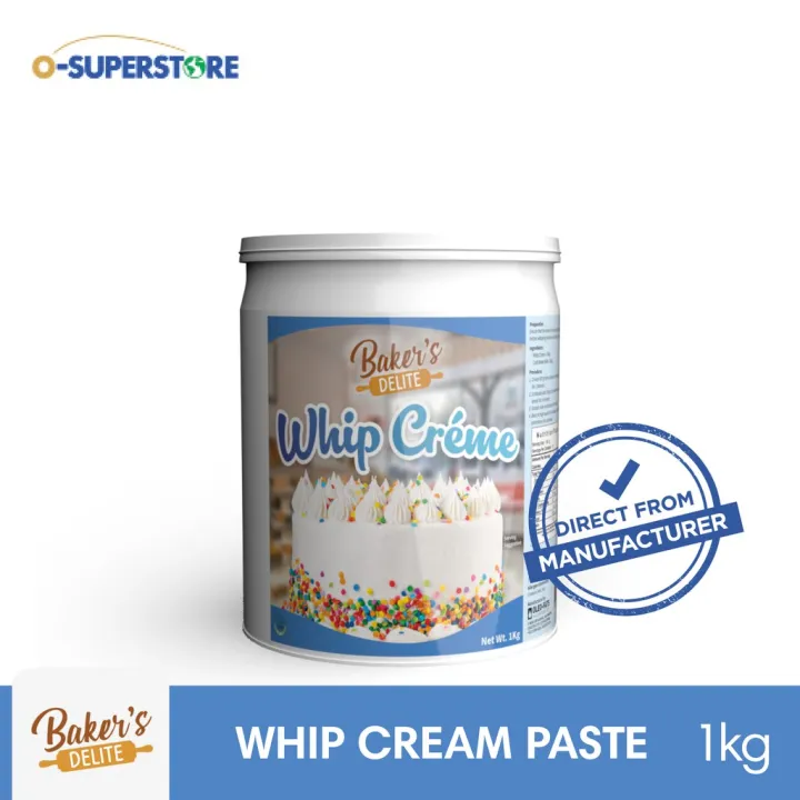 Factory direct sales CLEARANCE Baker's Delite Whip Cream Whipping Cream ...