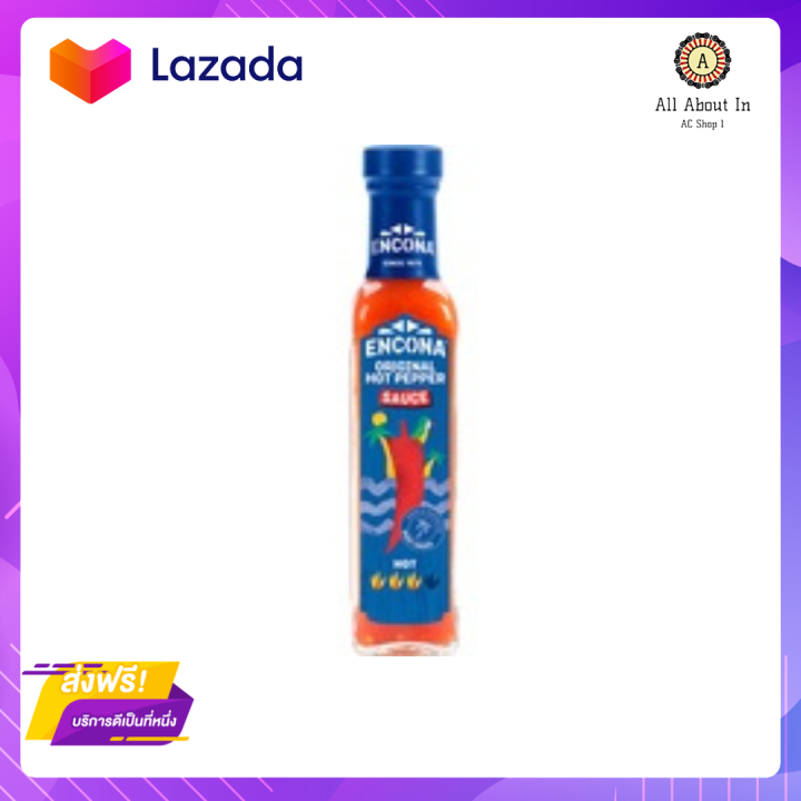 💙Promotion💙 ส่งฟรี Encona - Hot pepper sauce 142g มีเก็บเงินปลายทาง ...
