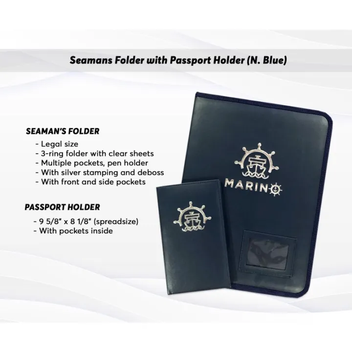 Seaman's File Folder with Passport Holder (Set) | Lazada PH