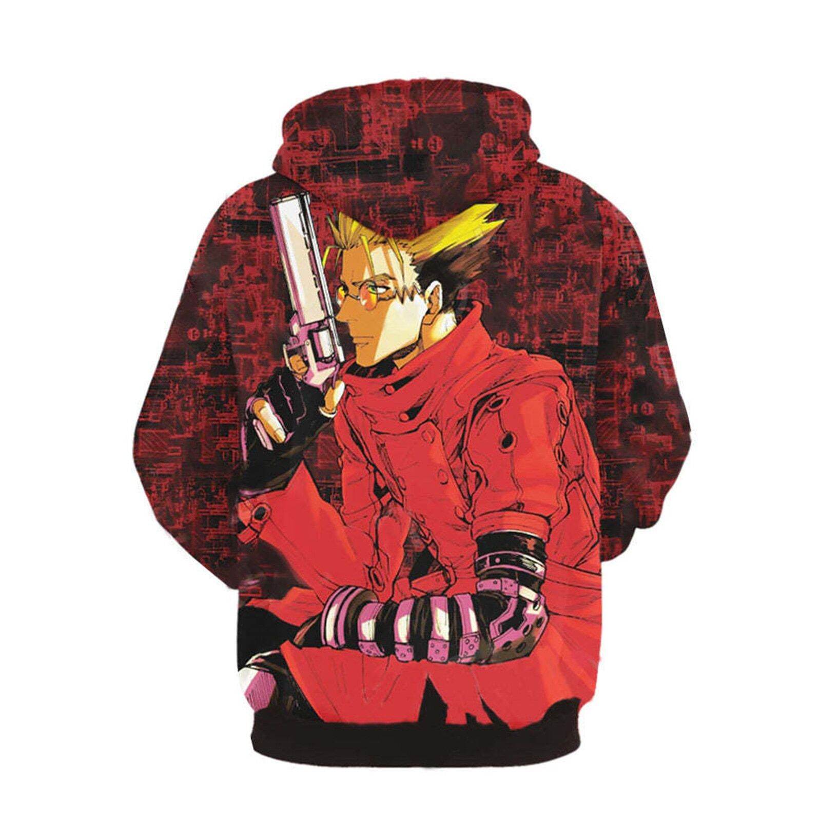 Anime Vash The Stampede Cosplay Trigun Cosplay Costume For Kids 15Cm ...