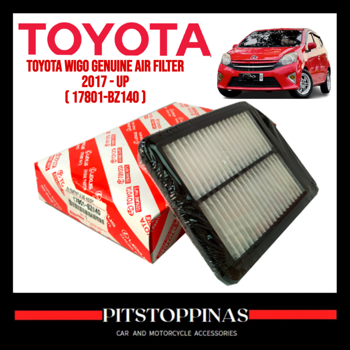 Toyota Wigo Air Filter 2017 - UP ( 17801-BZ140 ) | Lazada PH