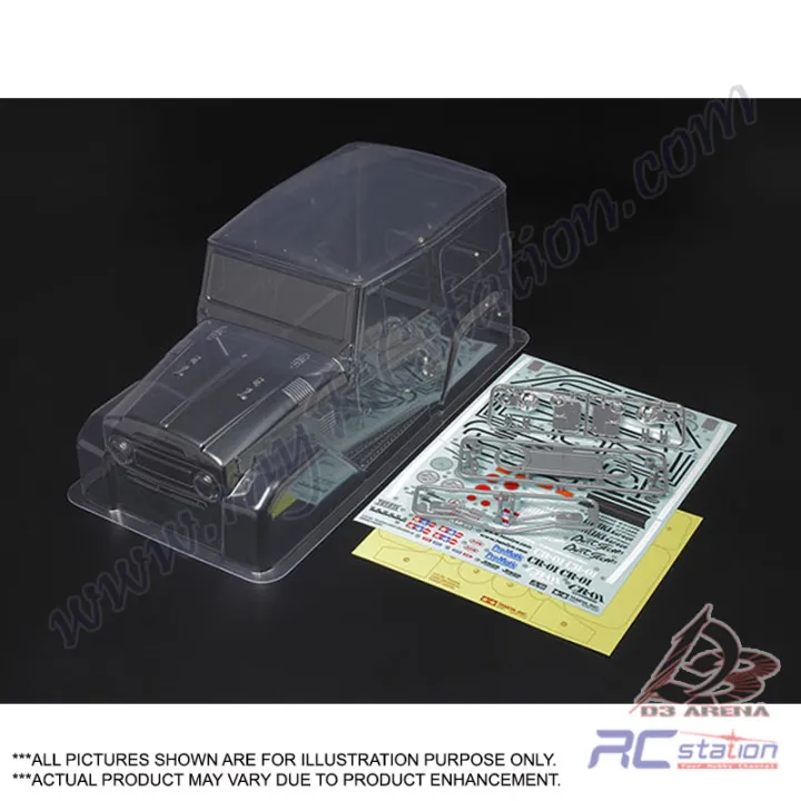 Tamiya Body Shell #51331 - Tamiya 1/10 RC CR01 Toyota Land Cruiser 40 ...