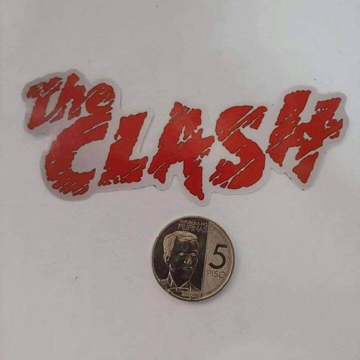 THE CLASH BAND HIGH QUALITY VINYL STICKERS | Lazada PH