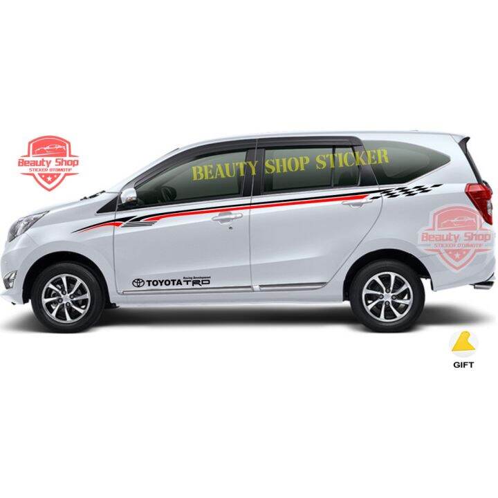 stiker calya sticker rush stiker cutting toyota avanza vios etios valco ...