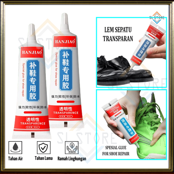 SL LEM PERBAIKAN SEPATU SUPER KUAT 60ML / LEM PEREKAT SEPATU DAN SANDAL ...