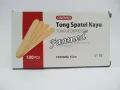 Onemed Tongue Spatel Tong Spatel Kayu Tongue depressor Spatula Lidah ...