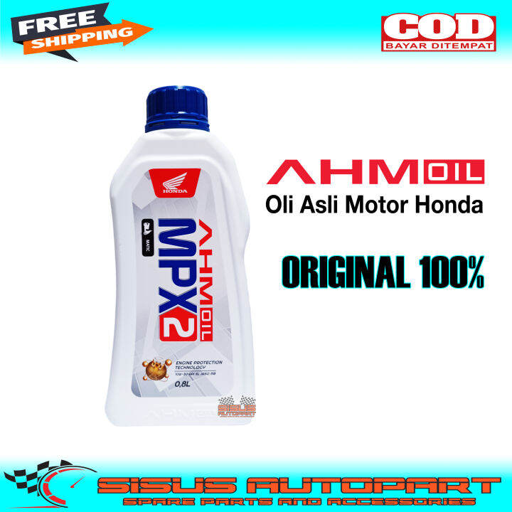 Oli MPX 2 Honda Matic Original 100% / AHM Oil MPX2 Original / OLI MPX2 ...