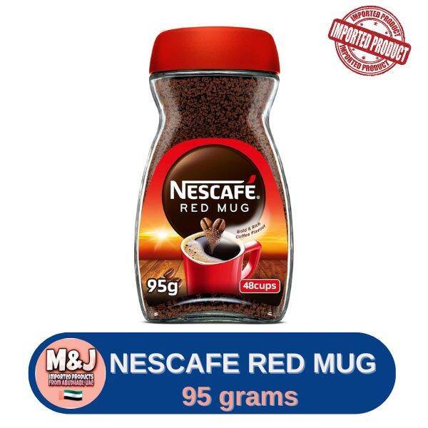 NESCAFE Red Mug Coffee, Glass Bottle, 95 grams | Lazada PH