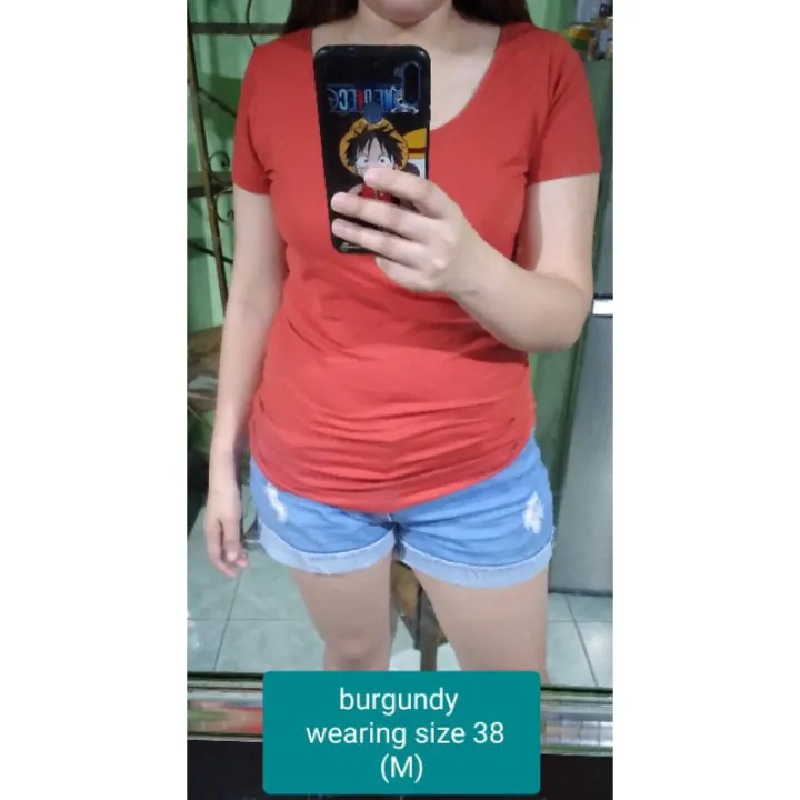 More colors for ZEEMAN Ladies Basic ROUNDNECK Tees: Plus sizes are also available | Lazada PH