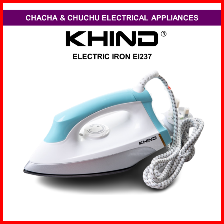Khind Electric Dry Iron ~ EI237 | Lazada