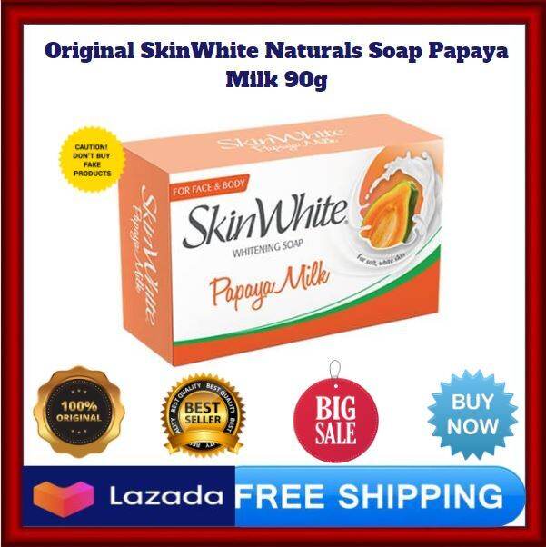 Original Skin White Naturals Soap Papaya Milk 90g | Lazada PH