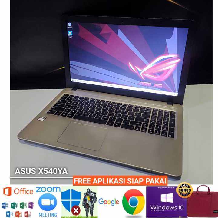 laptop asus x540ya amd e1 ram 2gb HDD 320gb - windows 10 siap pakai ...