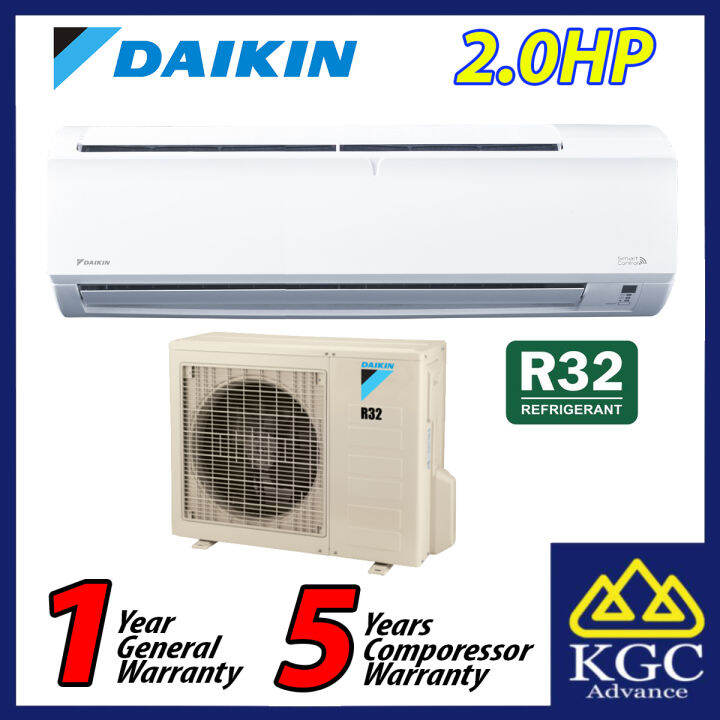 Daikin 2 0hp R32 Non Inverter Gin Ion Blue Filter Air Conditioner