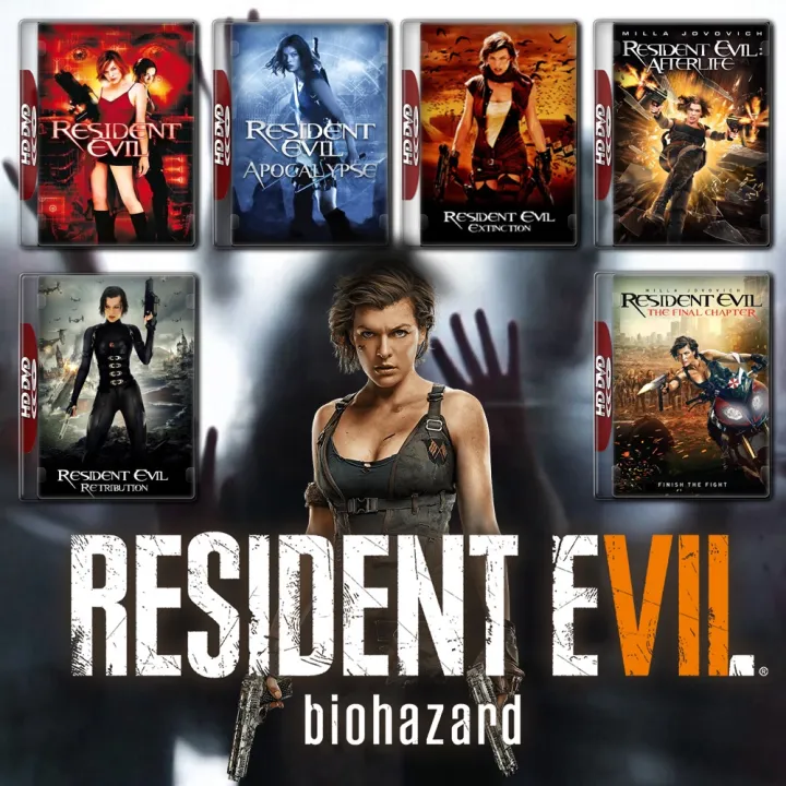 Resident Evil ผีชีวะ ครบ ภาค 1-6 DVD Master พากย์ไทย | Lazada.co.th