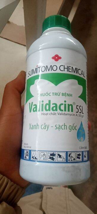 THUỐC TRỪ BỆNH VALIDACIN 5SL thể tích 450ml TRỪ CÁC BỆNH VỀ NẤM NHƯ ...