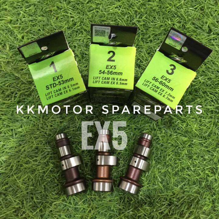 💯 ORIGINAL ESR RED LEO EX5 PERFORMANCE CAMSHAFT 1 2 3 CAM | Lazada