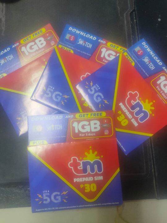 Touch Mobile Sim Card 5G / PHP 45.00 | Lazada PH