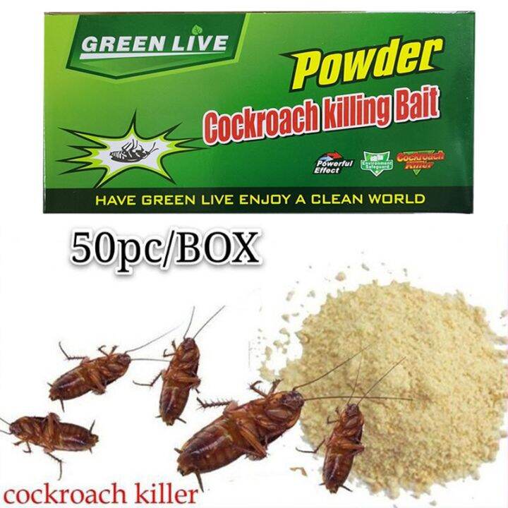 50pc effective powder cockroach killing bait,roach killer pesticide,cockroach killer bait ...