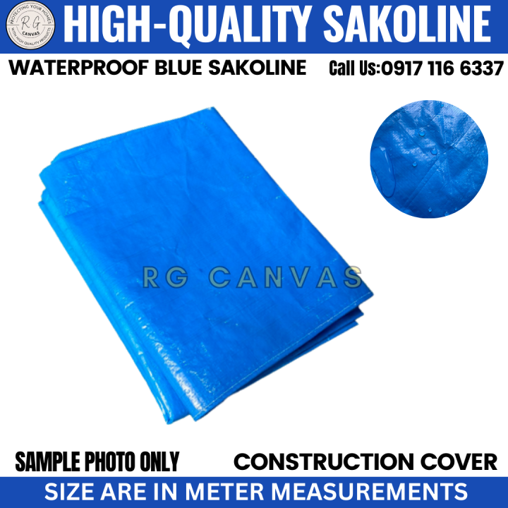 Waterproof Blue Sakoline (PER METER) For Construction sites, For ...