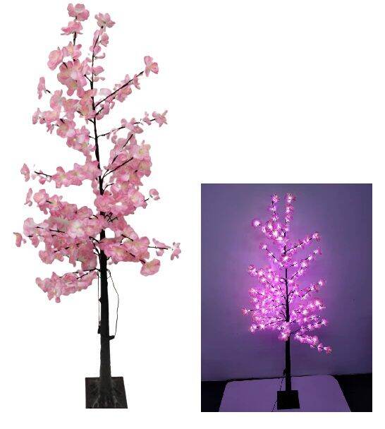 Fiber Optic Light 6ft Cherry Blossom Tree Lampu Pokok Sakura | Lazada