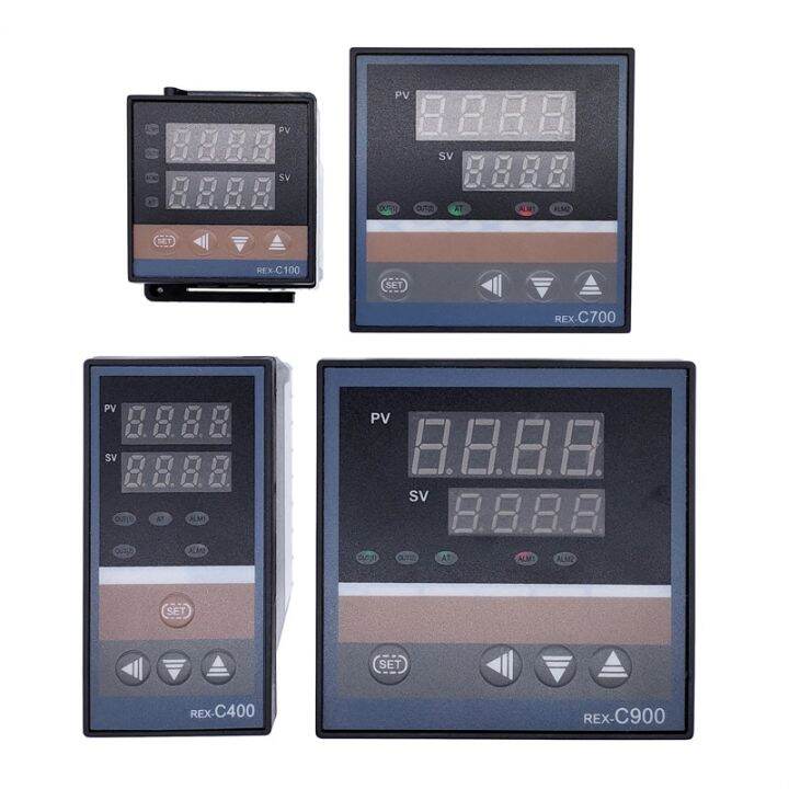 Rex-c100 Pid ควบคุมอุณหภูมิอัจฉริยะ Rex C100 C400 C700 C900 Thermostat ...