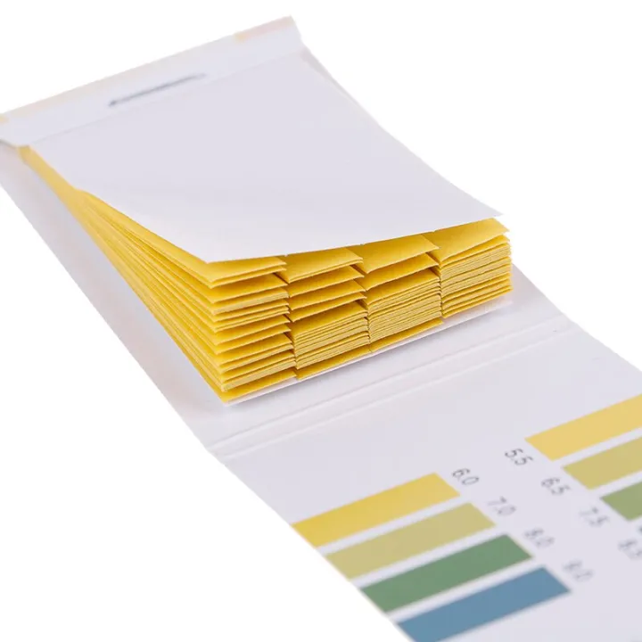 80 Strips PH Value 5.5-9.0 Alkaline Acid Litmus Testing Paper PH Meters ...