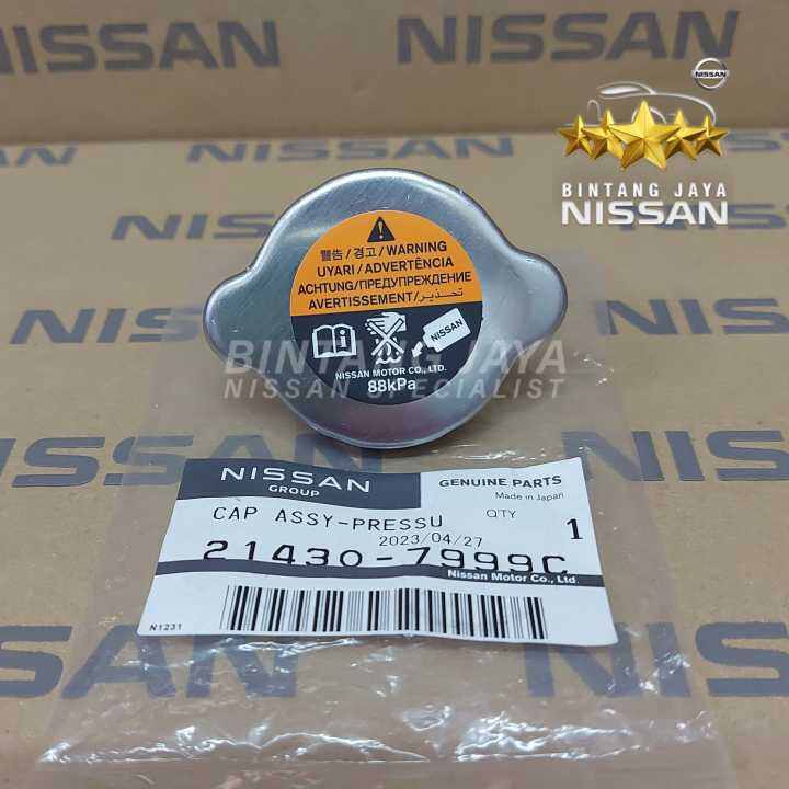 Tutup Radiator Nissan Grand Livina Xgear Juke Evalia March Datsun Go Xtrail Serena Teana Elgrand ...