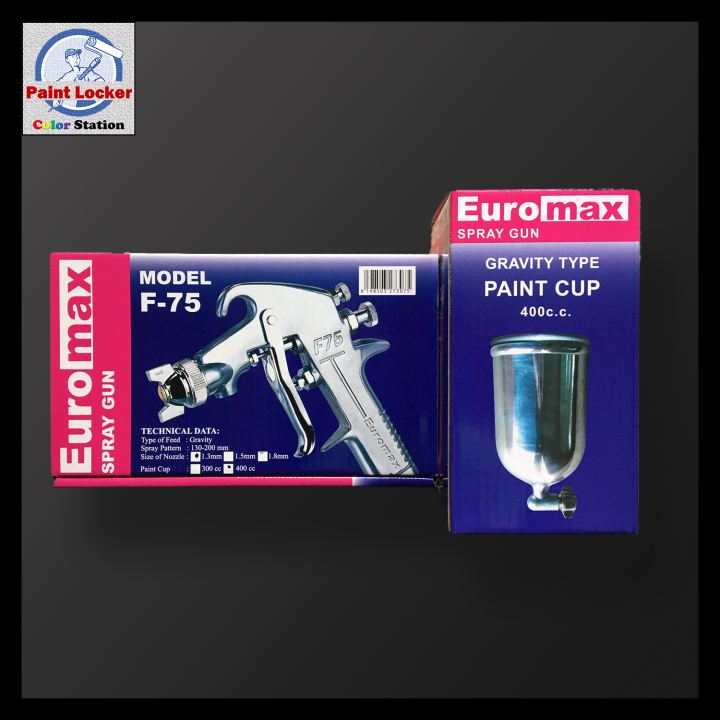 Euromax F-75 Spray Gun Gravity Type | Lazada PH