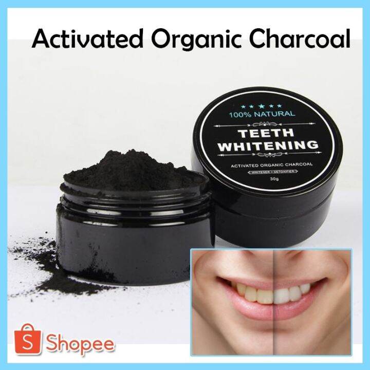 Original Natural Teeth Whitening Activated Charcoal all organic Teeth ...