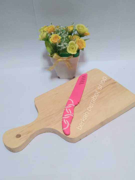 Telenan Kayu Free Pisau Murah | Lazada Indonesia