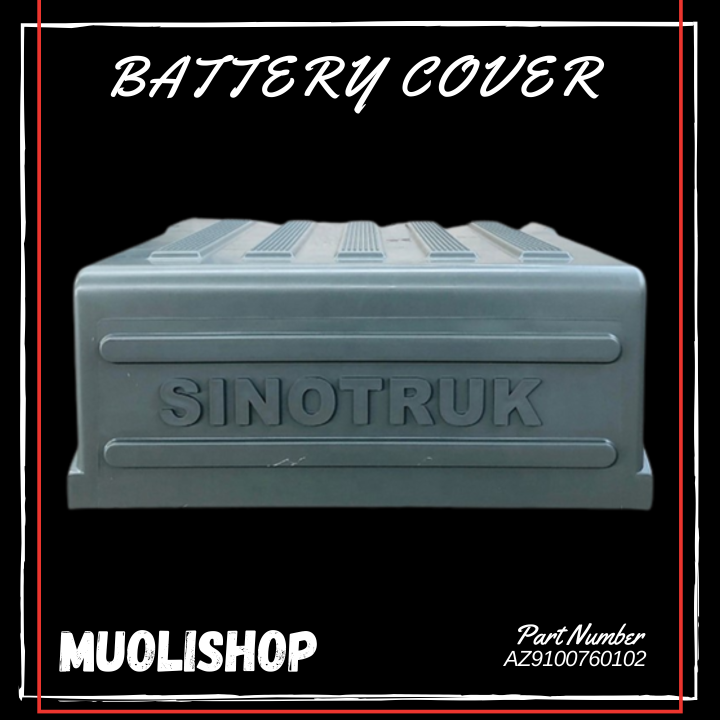 𝙈𝙐𝙊𝙇𝙄 SINOTRUK HOWO PARTS Battery Cover AZ9100760102 Auto Truck Parts ...