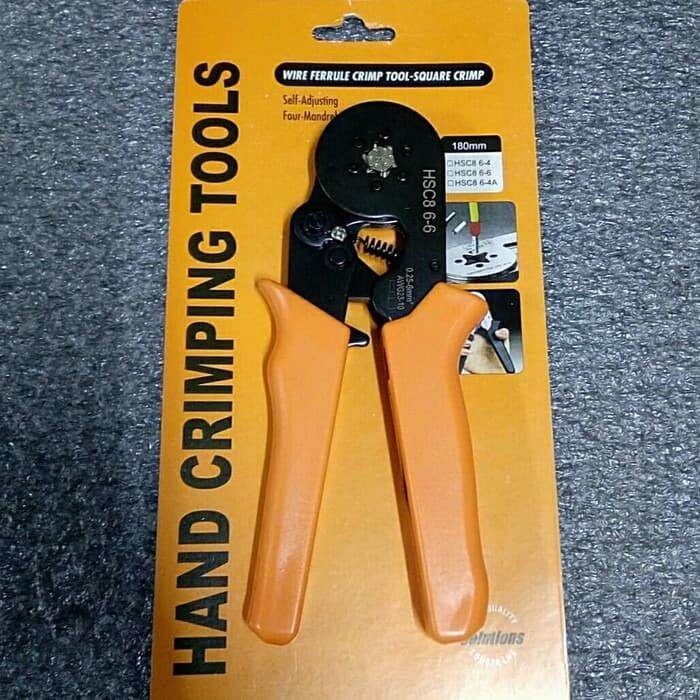 Tang Crimping Skun HSC8 6-6 AWG 23-10 (0.25-6mm) | Lazada Indonesia
