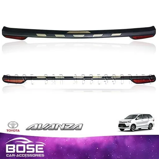 Toyota Avanza J G E 2012 - 2020 Rear Stepsill Rear Bumper Protector ...