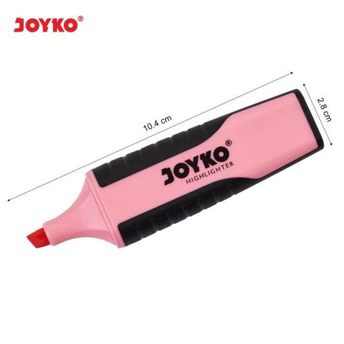 Stabilo JOYKO HL-7 Pastel Pink Color Merah Muda Highlighter | Lazada ...