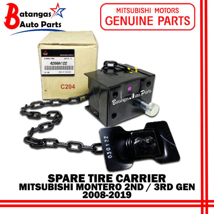 GENUINE SPARE TIRE CARRIER MITSUBISHI MONTERO 2ND / 3RD GEN 2008-2022 ...