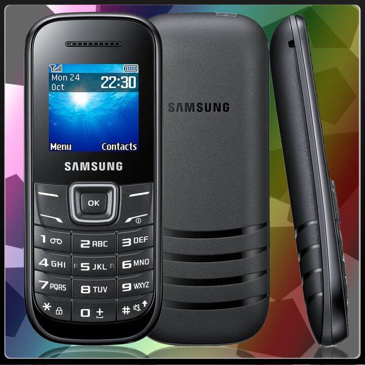 GT-E1200 Keypad Phone GSM Standard Sim Keypad Basic Phone Feature Phone ...