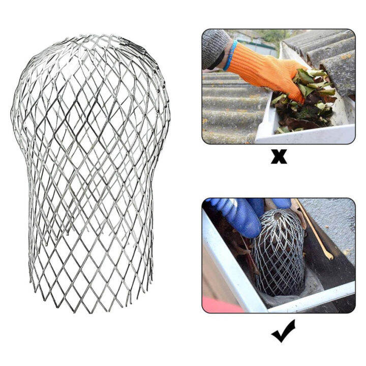3 Inch Aluminum Expandable Roof Gutter Guard Filters Stops Leaf Debris ...