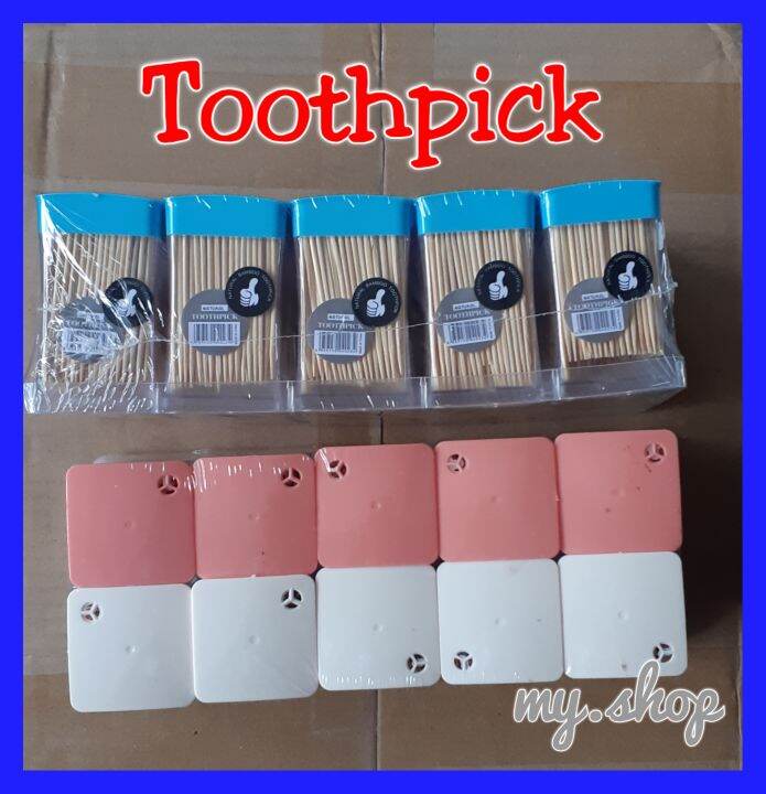 (12in1)Disposable Bamboo Toothpick/Pencungkil Gigi | Lazada