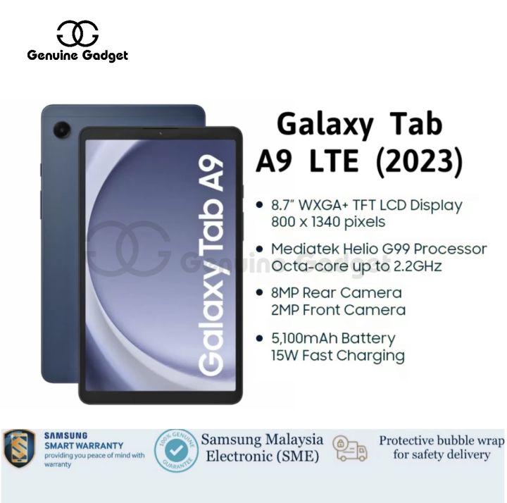 Samsung Galaxy Tab A9 Lte X115 4gb Ram 64gb Rom 1 Year Warranty By