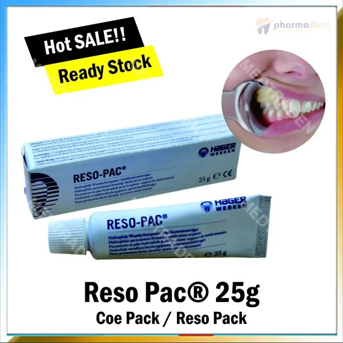 Dental Periodontal Pack / coe pack / Reso Pac® 25g | Lazada Indonesia