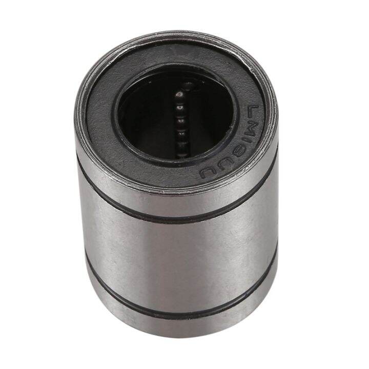 3X LM16UU 16mm Interior Dia. Rubber Gasket Linear Motion Bearings ...