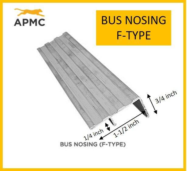 Aluminum Stair Nosing Bus Nosing Design (F-type or L-type) | Lazada PH