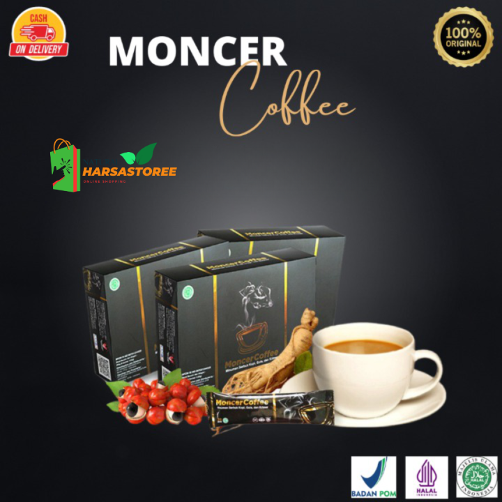 Moncer Coffee Original - Kopi Kuat Tahan Lama - Kopi Moncer Cofee Untuk ...