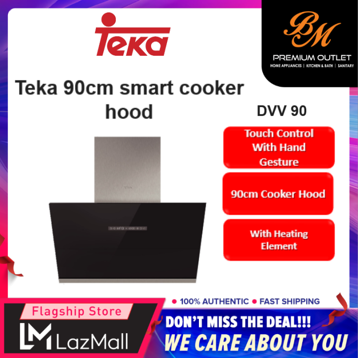 TEKA 90CM SMART COOKER HOOD [DVV 90] | Lazada