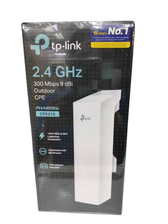 TP-LINK Access Point Outdoor TP-LINK (CPE210) Wireless N300 (2.4GHz ...